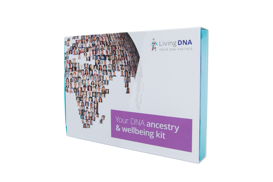 Living DNA | Wellbeing and ancestry Kit